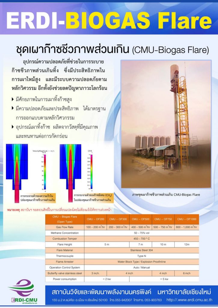 Biogas Flare – ERDI_CMU