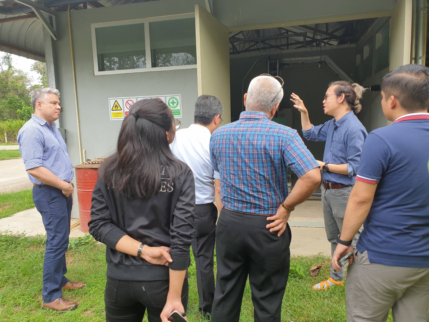 คณะเกษตรศาสตร์ นำอาคันตุกะประเทศฟิลิปปินส์ และนักศึกษา kindai University ประเทศญี่ปุ่น ศึกษาดู ...